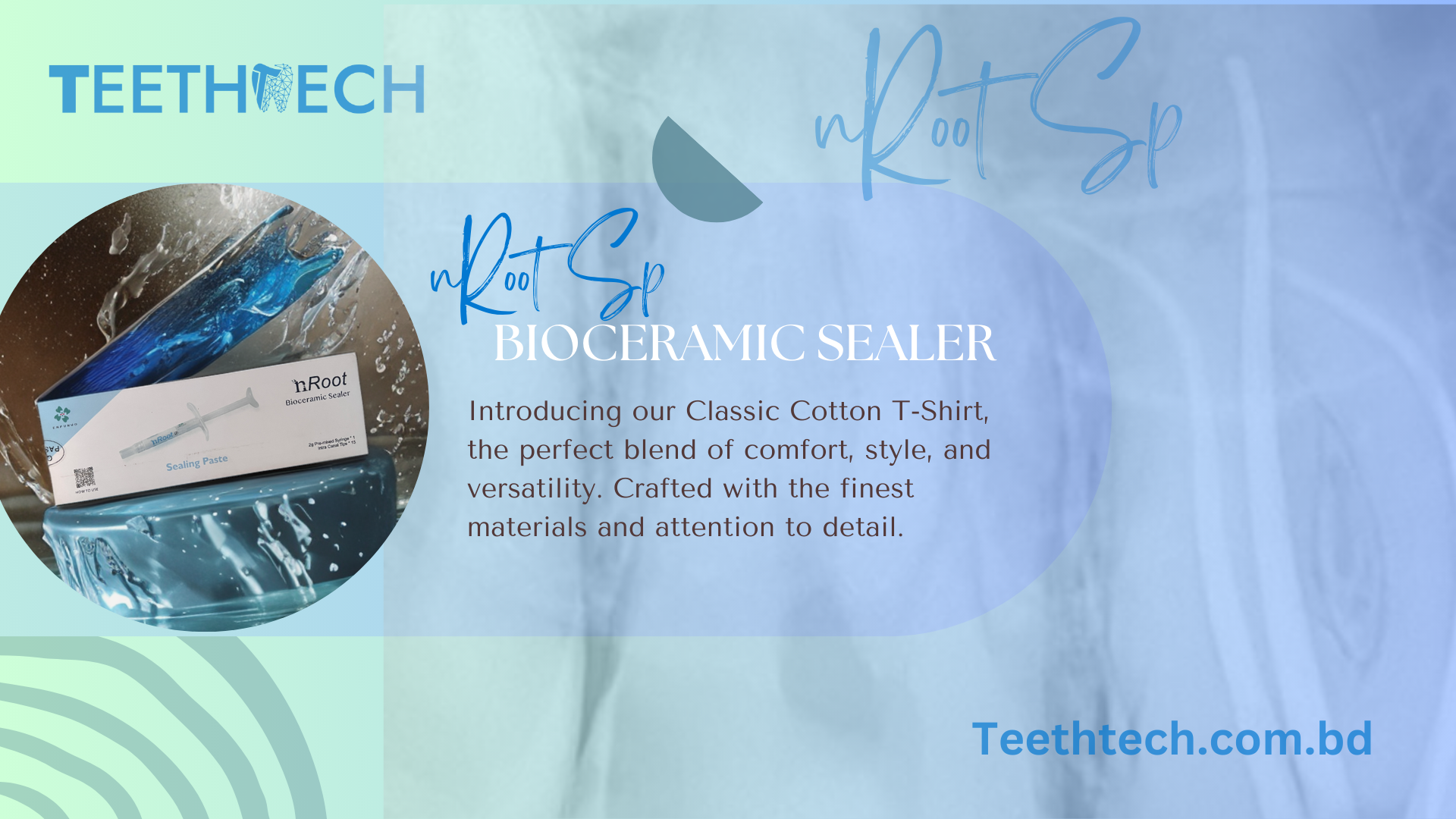 nRoot SP Bioceramic Sealer for root canal sealing | Teeth Tech Ecommerce
